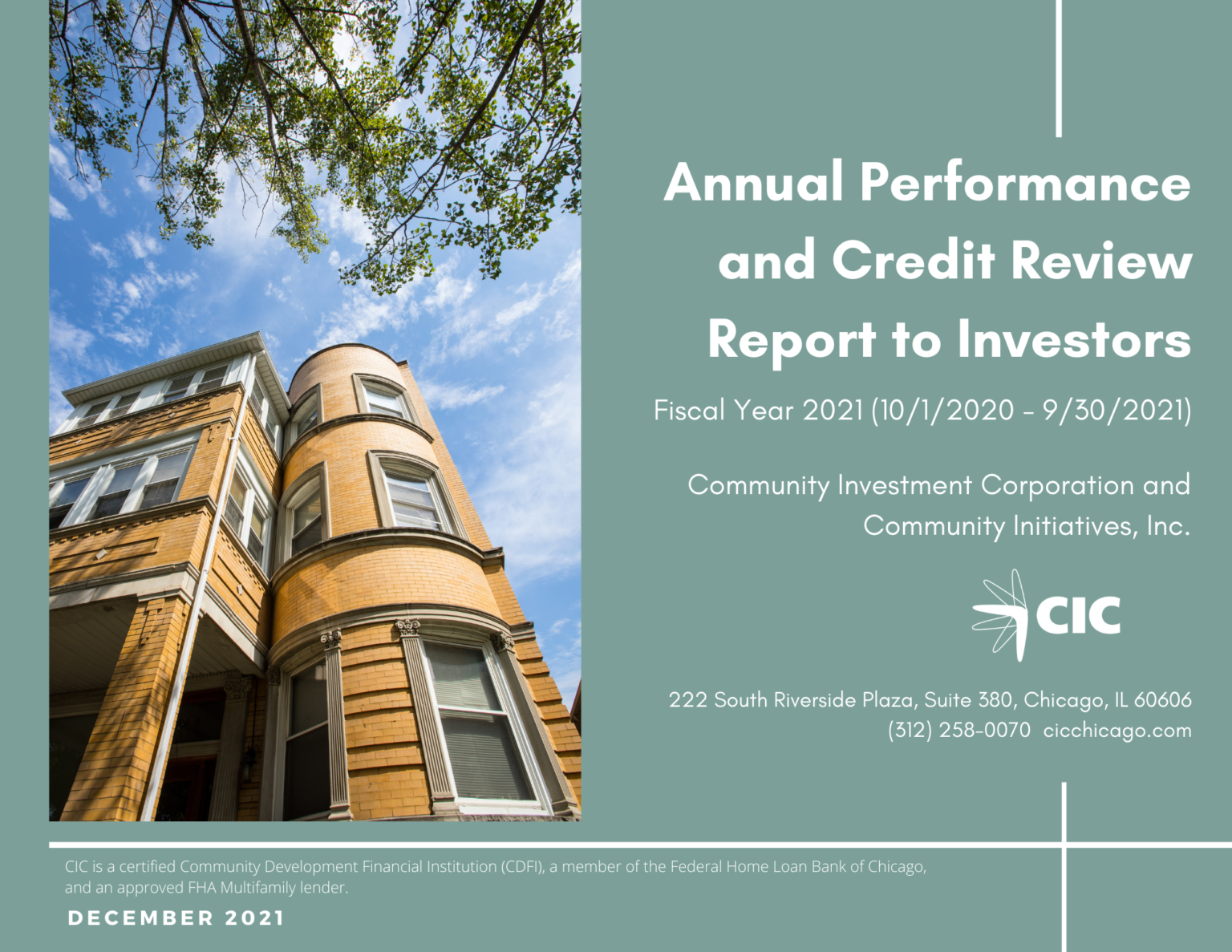 CIC Delivers $75 Million to Create and Preserve Affordable Rental ...
